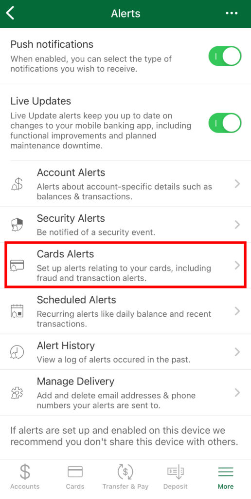 Digital Banking Alerts - Mauch Chunk Trust Company (MCT)