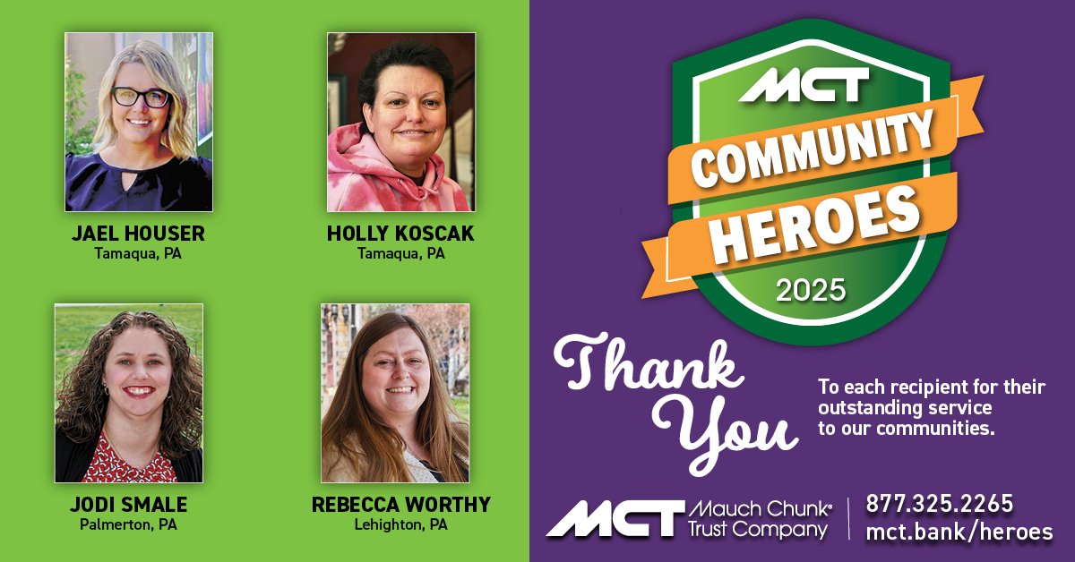 MCT Community Heroes - Mauch Chunk Trust Company (MCT)