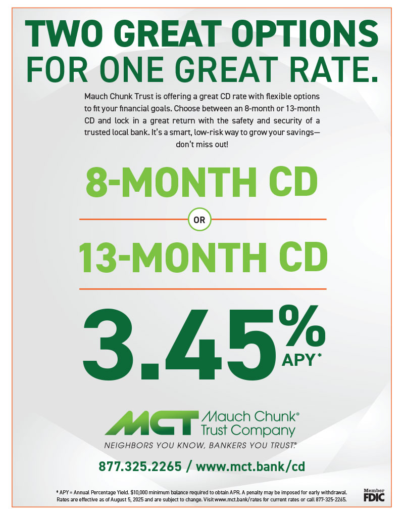 Featured CD Rates - Mauch Chunk Trust Company (MCT)